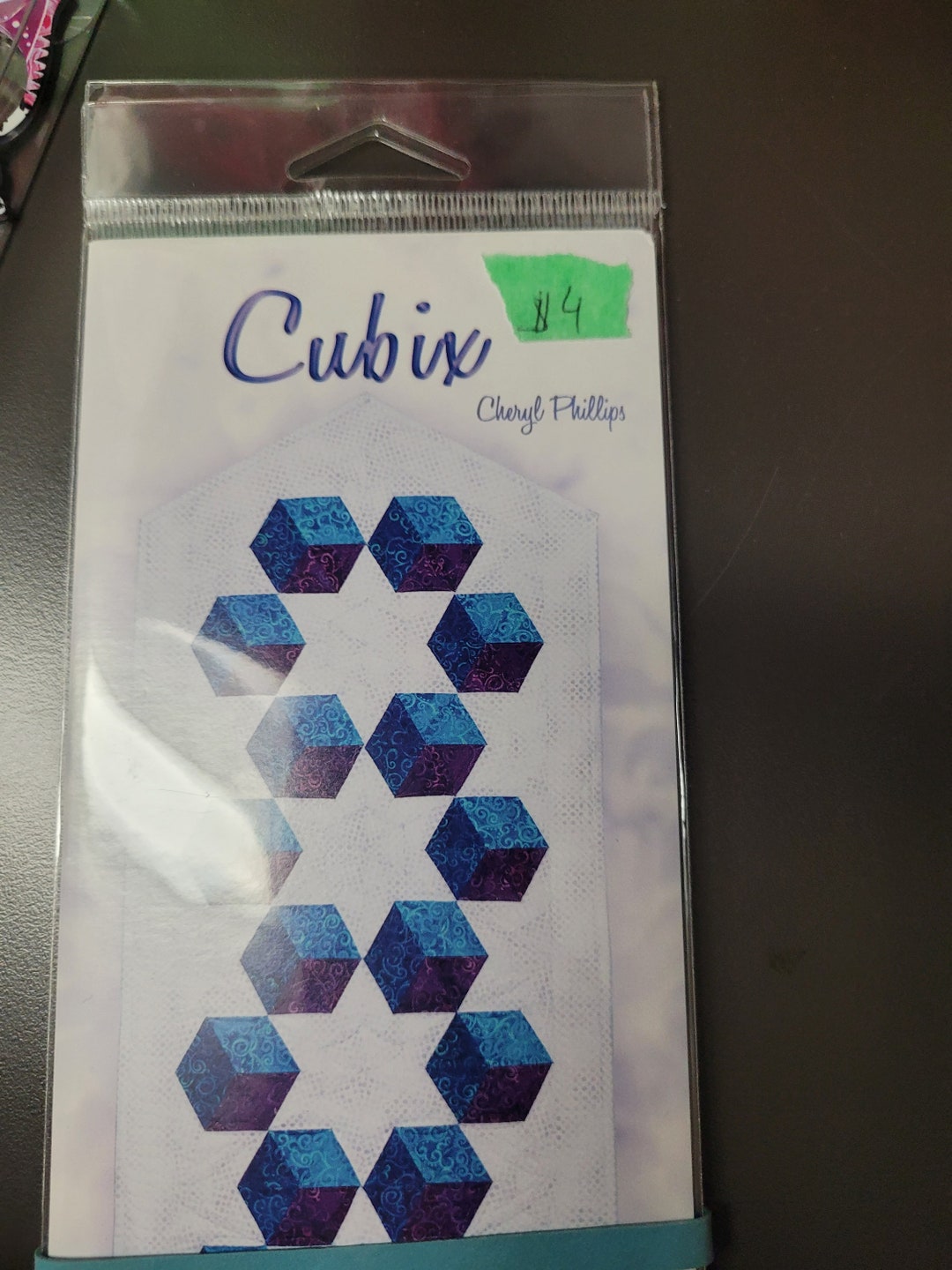 Cubix A Spot on Companion Table Top Quilt Pattern, Table Runner Quilt ...