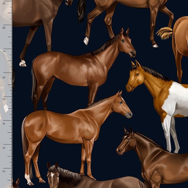 Horse Fabric - Etsy