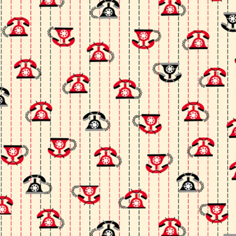 Telephone Print - Etsy