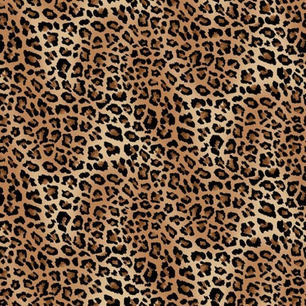 Leopard Fabric - Etsy