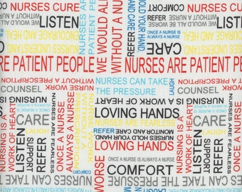 Nurse Fabric Nurse Theme by Hot4tees Bgyahoo Com Nurse Stethoscope ...