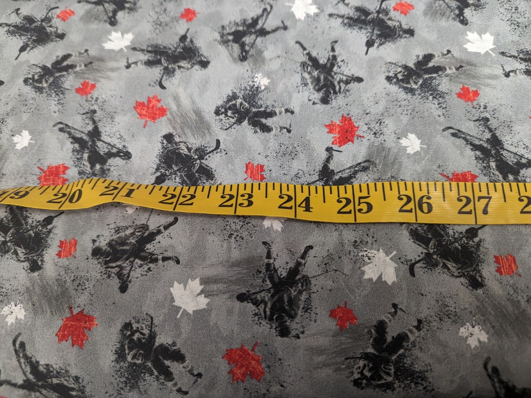 Hockey Fabric by Half Yard, Hockey Print Fabric, Sports Quilting Cotton ...