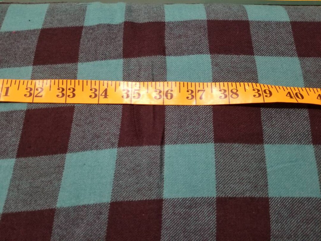 Lumberjack Flannel Fabric, Plaid Flannel, Nursery Flannel, Yarn Dyed ...
