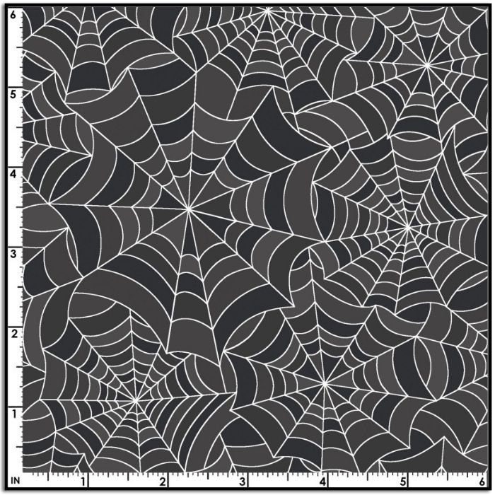 Spider Fabric by Half Yard Spiders Printed Quilting Cotton - Etsy