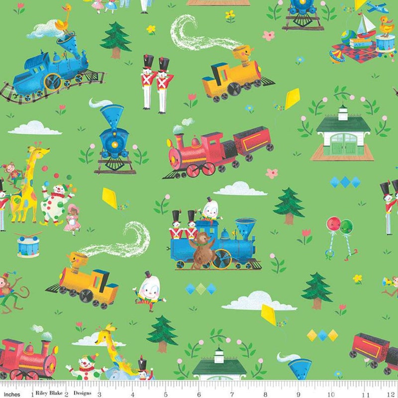 Train Fabric - Etsy