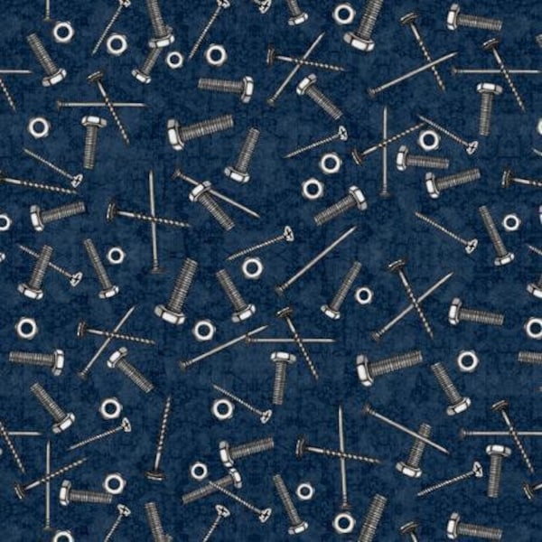 Nuts Bolts Fabric - Etsy