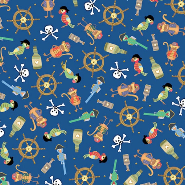 Pirate Fabric - Etsy