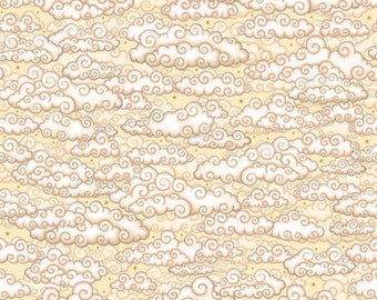 Clouds Fabric Clouds Custom Fabric by Nouveau Bohemian Clouds Cotton ...