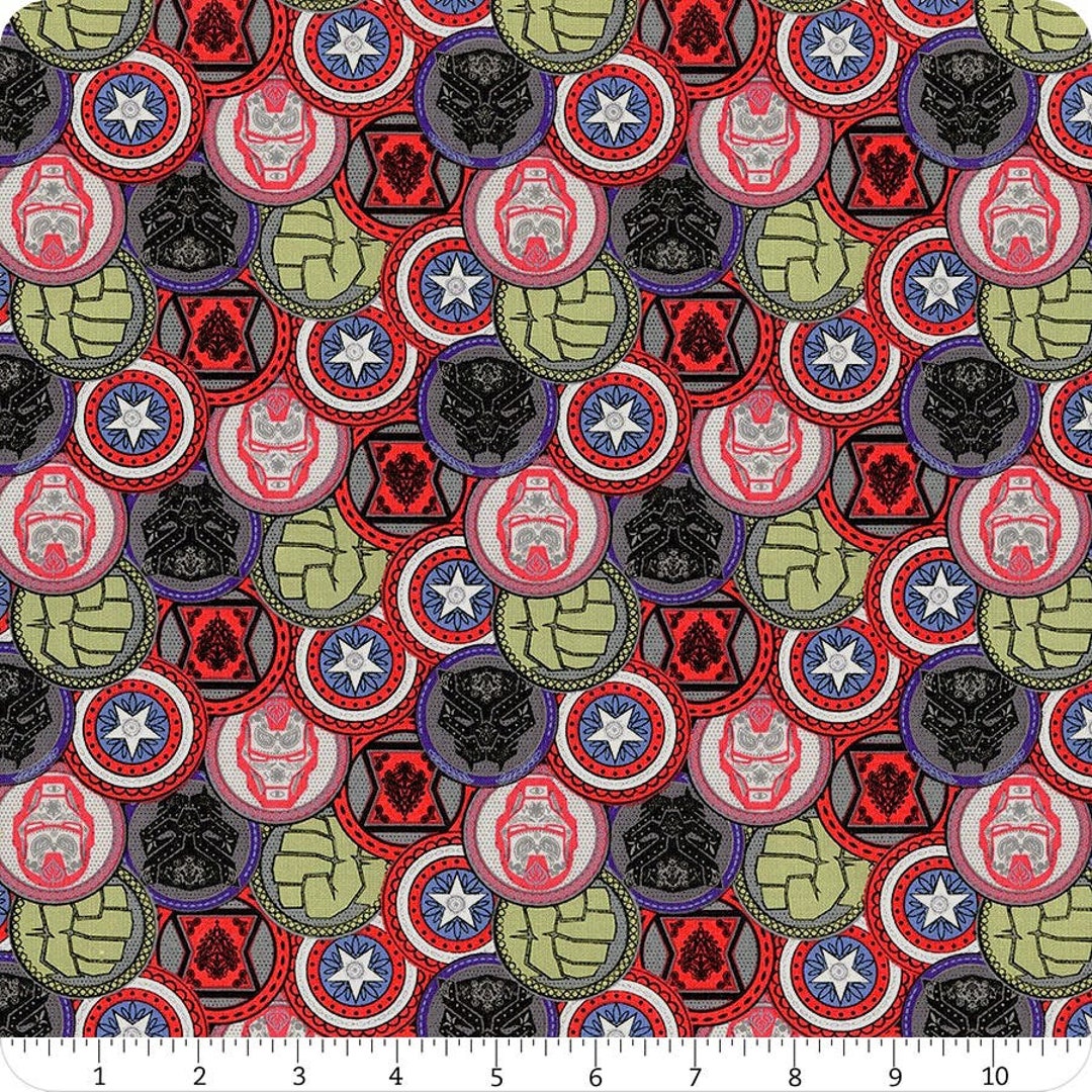 Avengers Fabric by Half Yard, Children Fabric, Printed Quilting Cotton ...