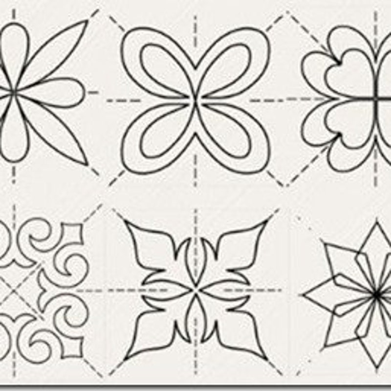 Hand Quilt Stencils - Etsy