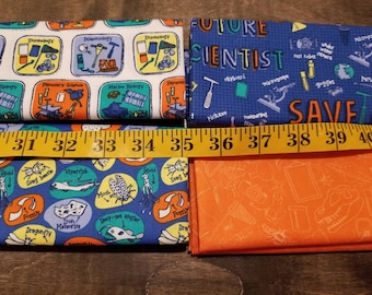 Beaker Fabric Love Potion Valentines on Blue by - Etsy