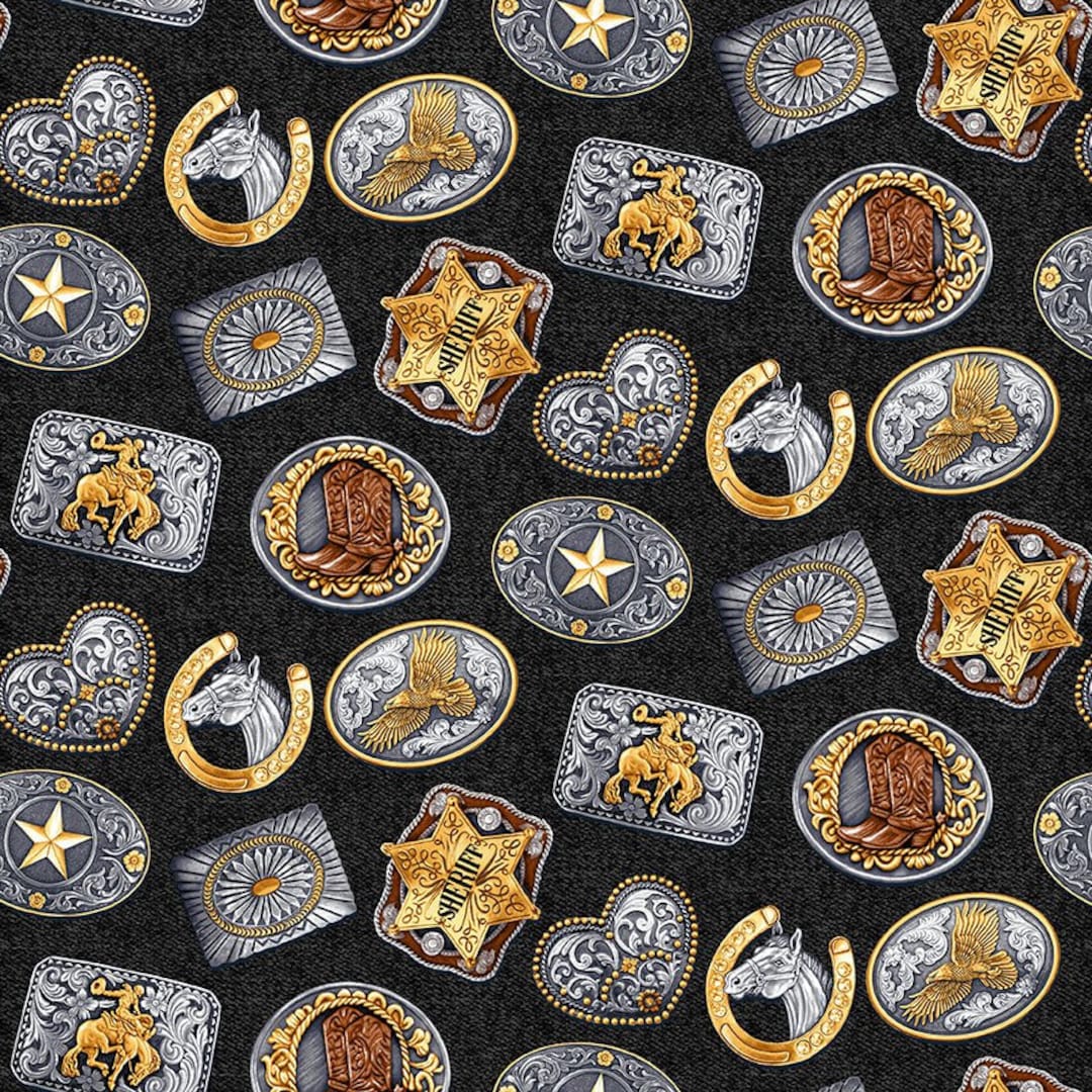 Horse Fabric by Half Yard, Horse Print Fabric, Printed Quilting Cotton ...