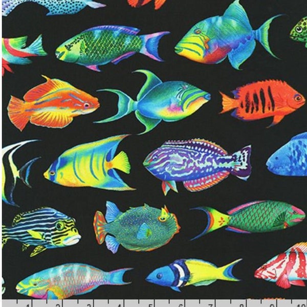 Fish Fabric - Etsy
