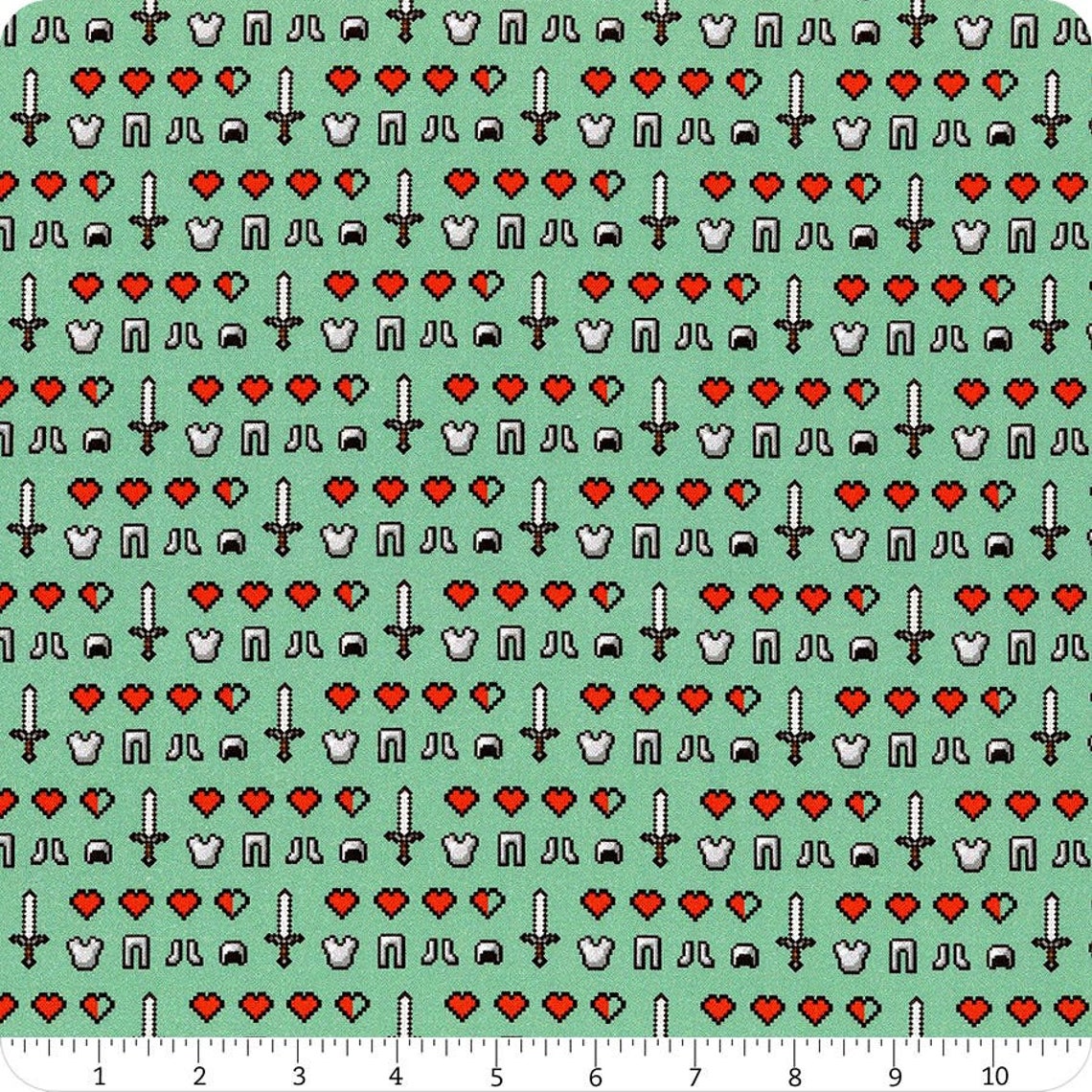 Minecraft Fabric by Half Yard Children Fabric Printed - Etsy