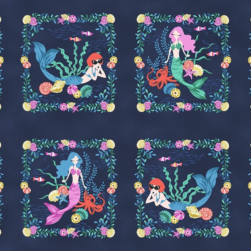 Mermaid Quilt - Etsy