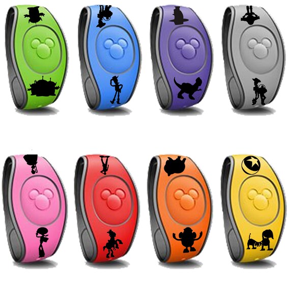 Toy Story Decals Disney Character Decal Magic Band Decals | Etsy