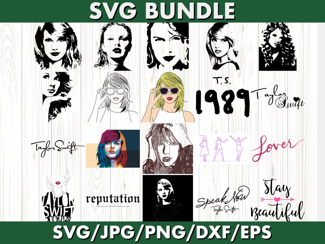 Swiftie Svg, Taylor Swiftie Svg Bundle, 1989 Svg, Swiftie Est 1989 Svg ...
