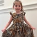 Tiger Print Dress Girls, Toddler Tiger Print Dress, Animal Print Dress ...