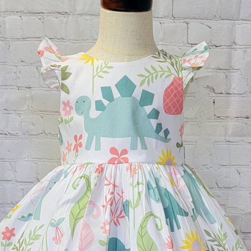 Dinosaur Dresses 3t - Etsy