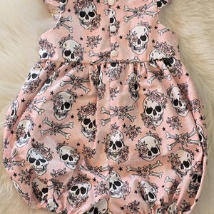 Baby Goth Bubble Romper,newborn Gift,gift for Newborn Girl, Sugar ...