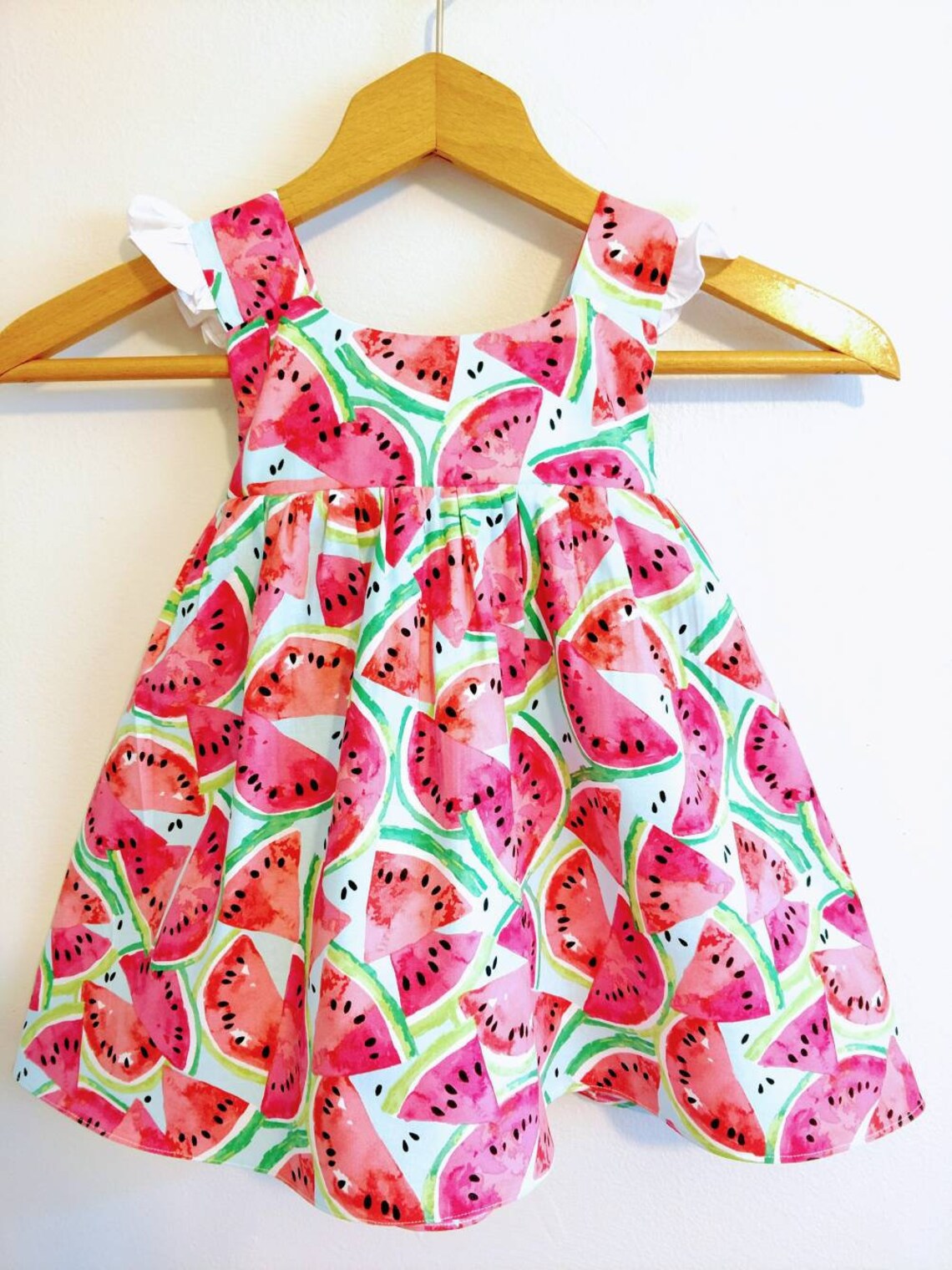Watermelon Dress for Girls Watermelon Dress for Baby One in - Etsy