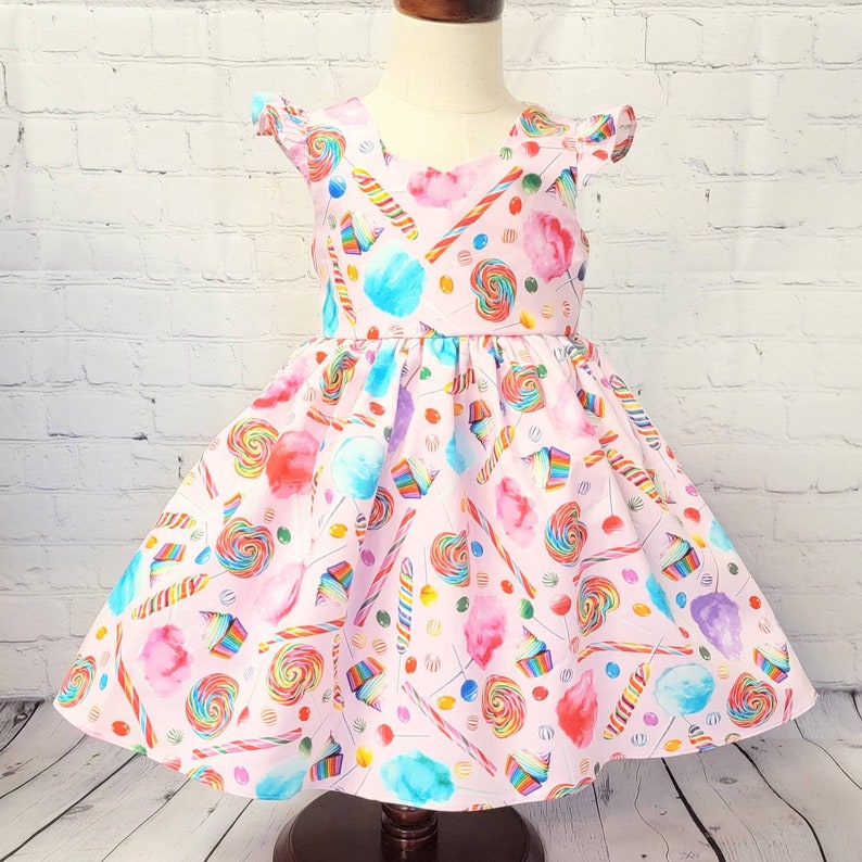 Two Sweet Birthday Dress Candy Dress for Girls Candy Dress - Etsy