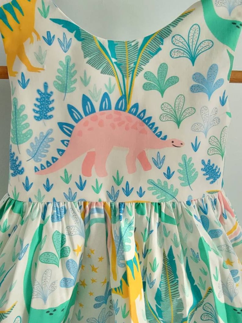 Dinosaur Dress for Girlsbaby Dinosaur Dress Toddler Dinosaur - Etsy