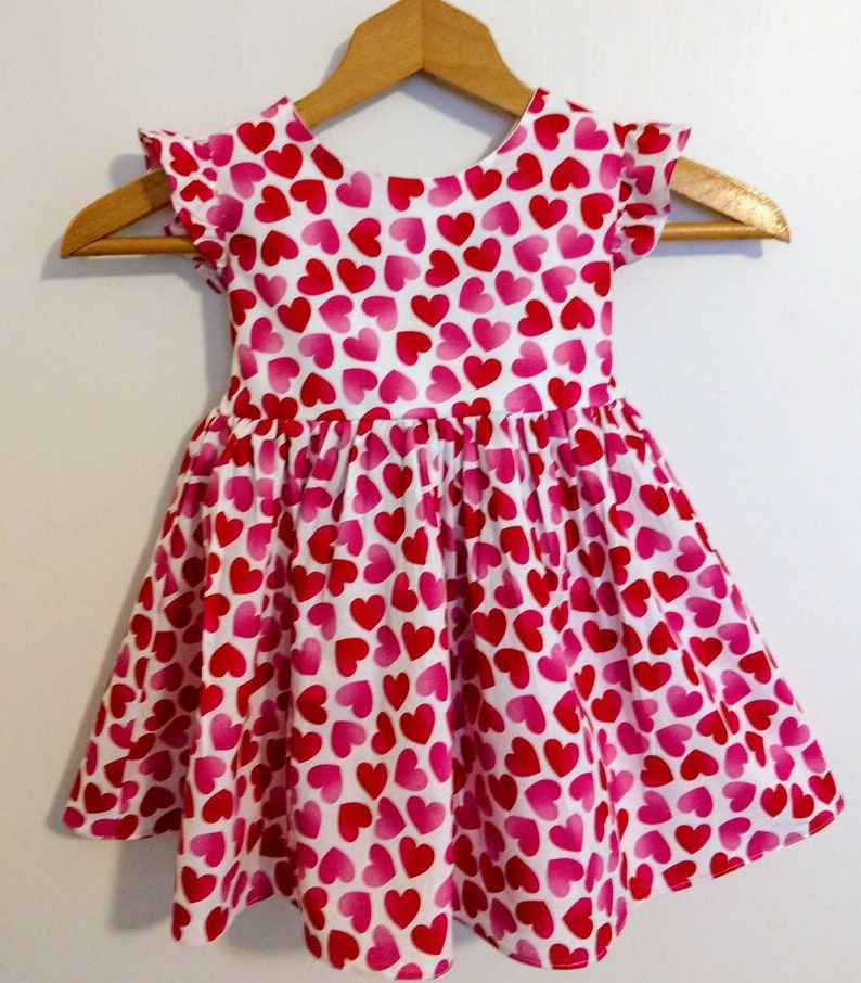 Valentine Dress Girls Valentine Dress Baby Valentine Dress - Etsy