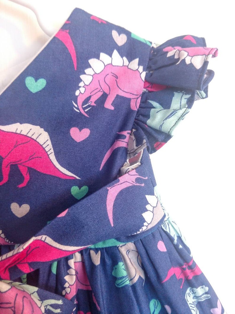 Dinosaur Dress Girls Dinosaur Dress Toddler Dinosaur Dress - Etsy