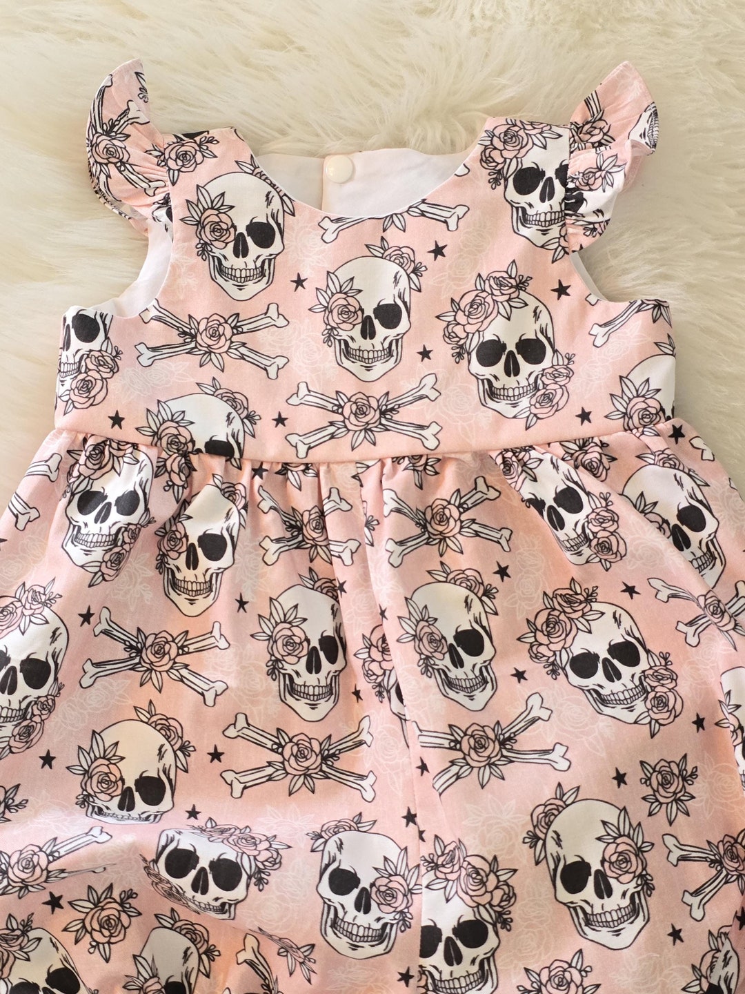 Baby Goth Bubble Romper,newborn Gift,gift for Newborn Girl, Sugar ...