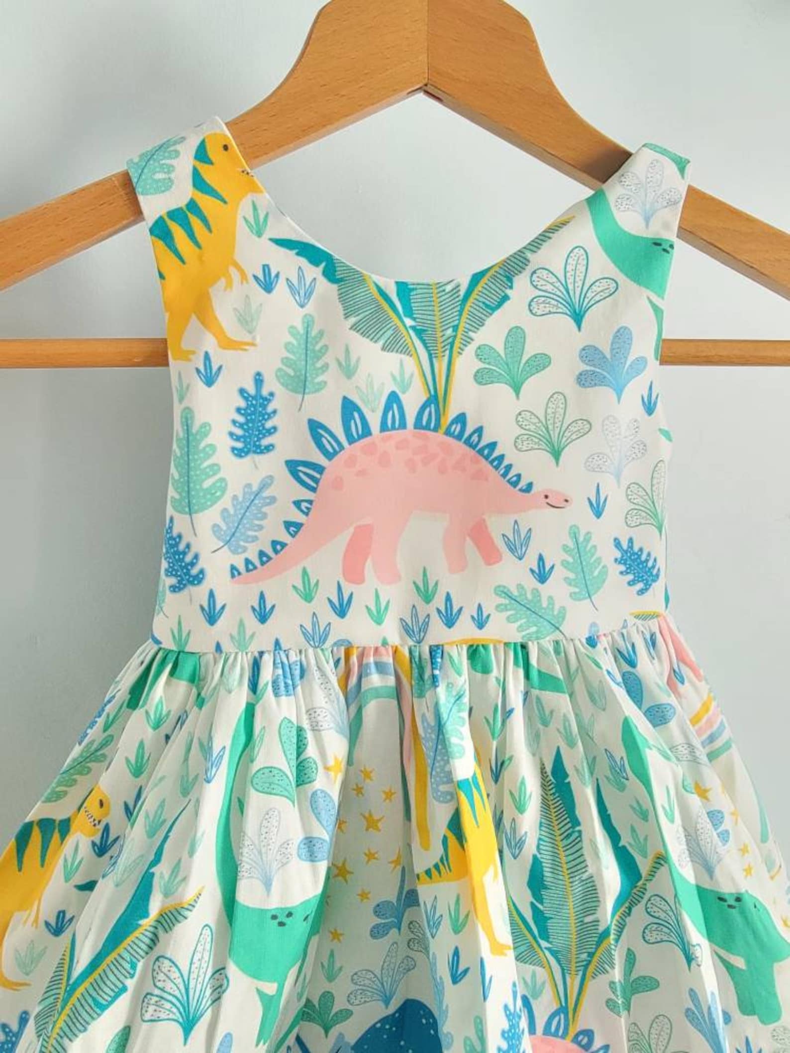 Dinosaur Dress for Girlsbaby Dinosaur Dress Toddler Dinosaur - Etsy