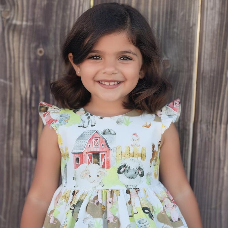 Cotton Farm Dresses - Etsy