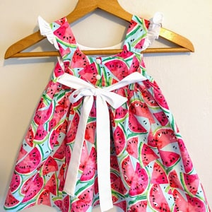 Watermelon Dress for Girls, Watermelon Dress for Baby, One in a Melon ...
