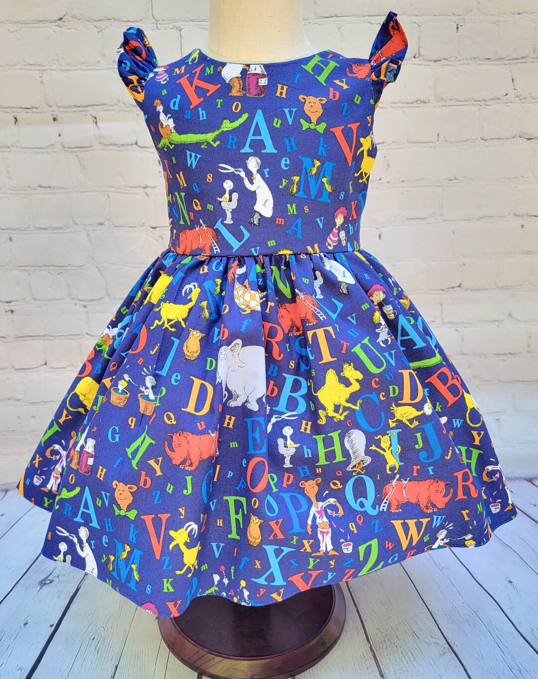 School Dress Girls,alphabet Dress Girls,back to School Dress Girls,abc ...