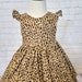 Tiger Print Dress Girls, Toddler Tiger Print Dress, Animal Print Dress ...