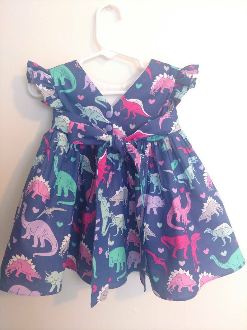 Dinosaur Dress Girls Dinosaur Dress Toddler Dinosaur Dress - Etsy