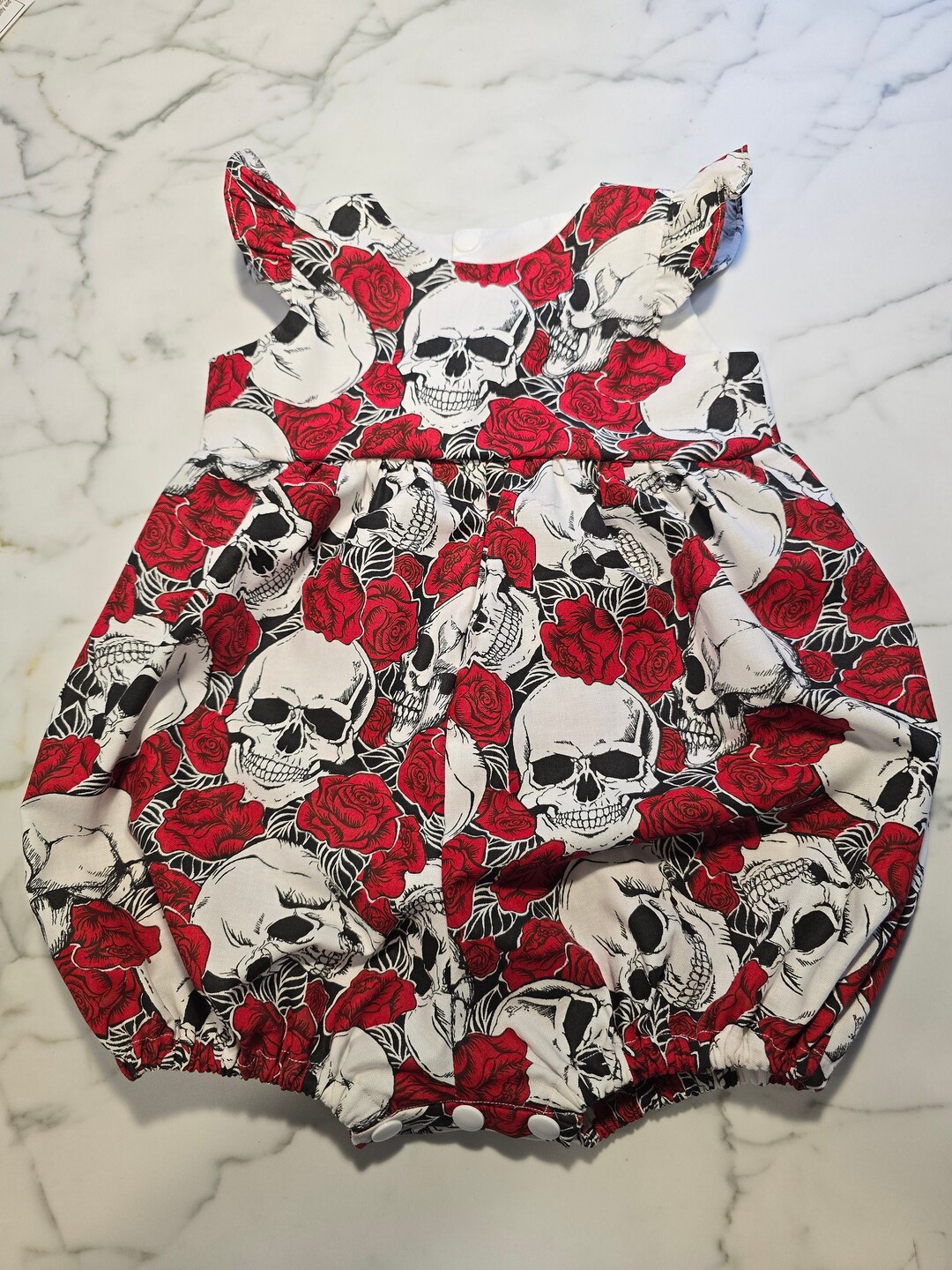 Baby Goth Bubble,newborn Baby Gift, Skulls Romper Baby, Newborn Whimsy ...