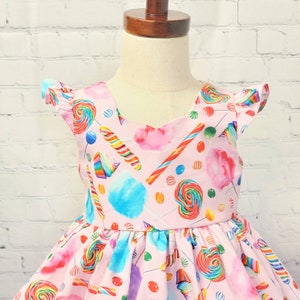 Two Sweet Birthday Dress, Candy Dress for Girls, Candy Dress Gift ...