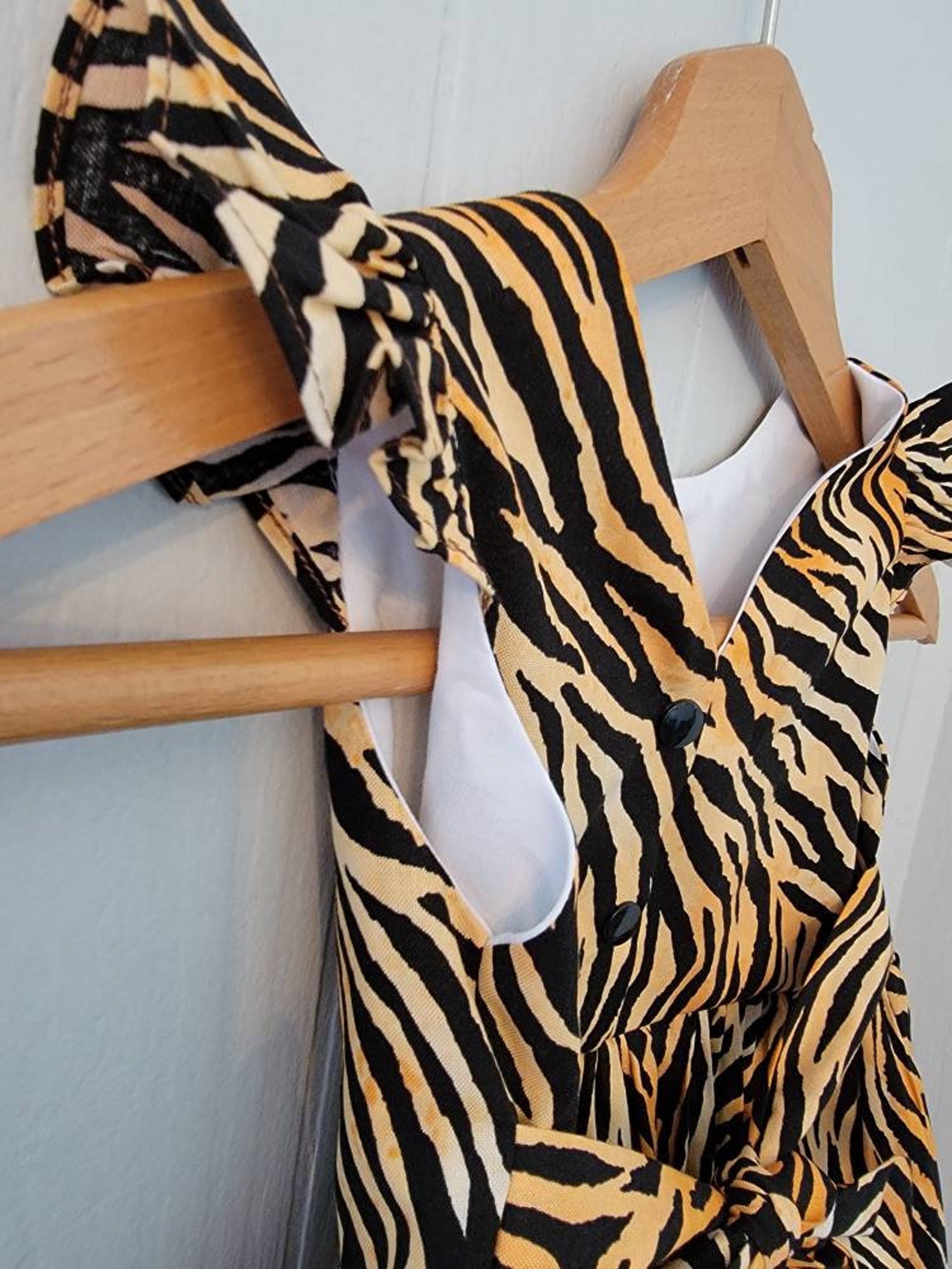 Tiger Print Dress Girls, Toddler Tiger Print Dress, Animal Print Dress ...