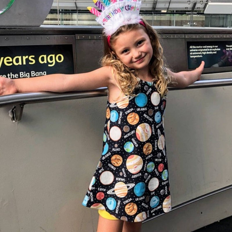 Planets Dress - Etsy