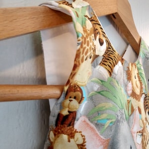 Girls Safari Dress, Jungle Themed Dress Girls, Zoo Dress Girls, Zoo ...
