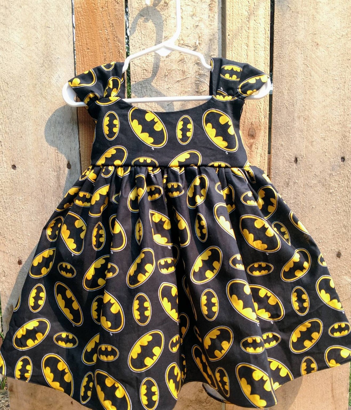 Batman Dress for Girls Baby Batman Dress Girly Superhero - Etsy