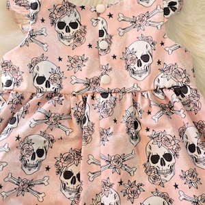 Baby Goth Bubble Romper,newborn Gift,gift for Newborn Girl, Sugar ...