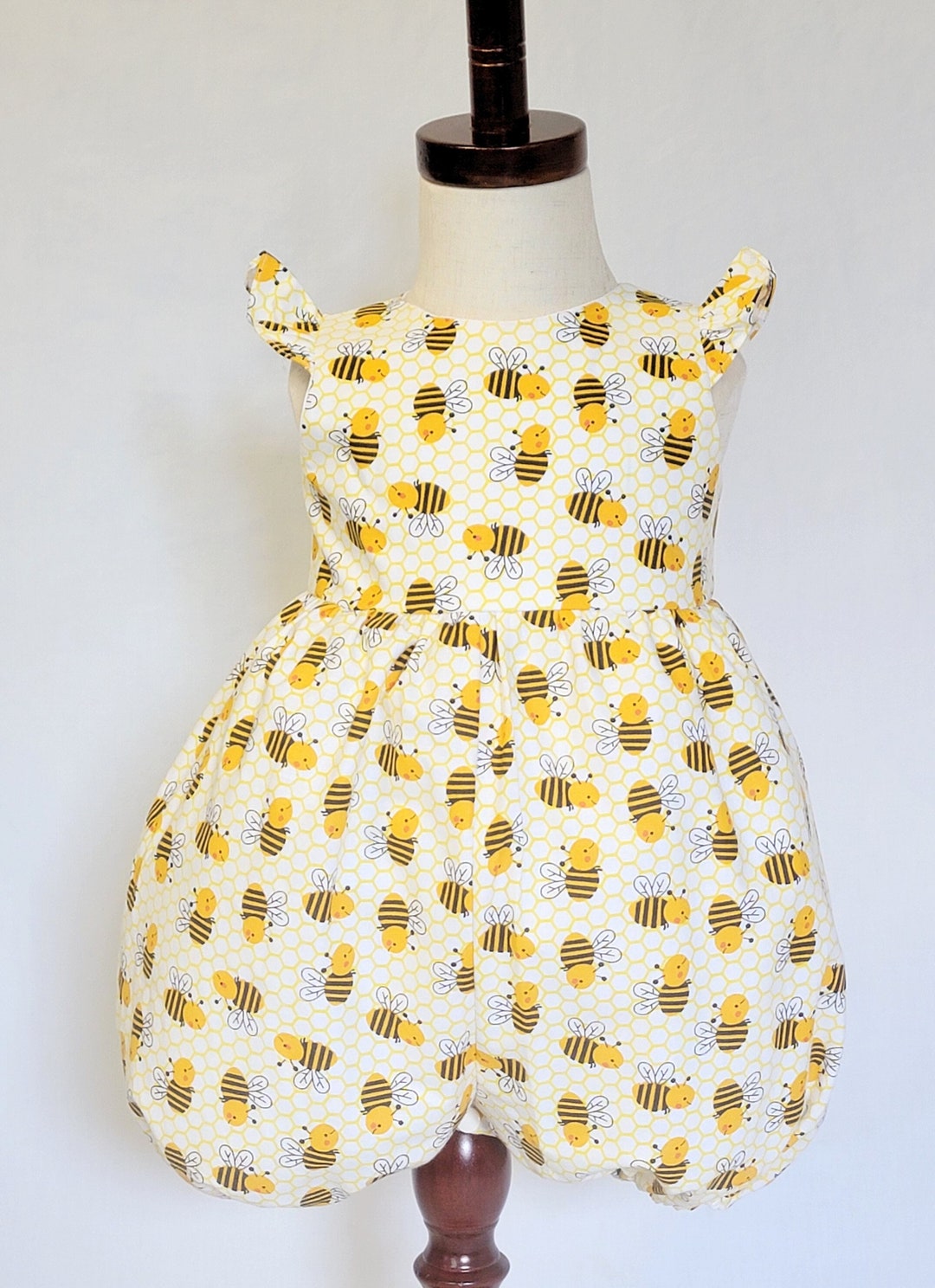 Bumble Bee Bubble Romper,bee Bubble Romper, Gift for Baby Girl,gift for ...