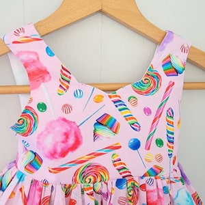 Two Sweet Birthday Dress, Candy Dress for Girls, Candy Dress Gift ...