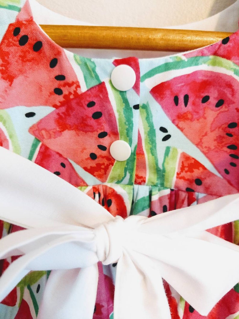 Watermelon Dress for Girls Watermelon Dress for Baby One in - Etsy