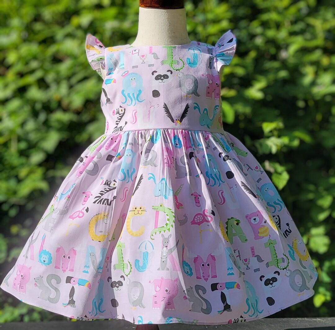 School Dress for Toddler,pre-school Dress, 1st Day of School Dress,abc ...