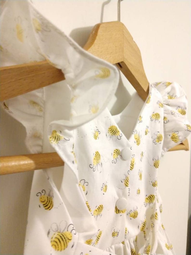 Bee Dress for Babybaby Bee Dress Bee Dress Girls Toddler - Etsy