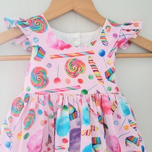 Two Sweet Birthday Dress, Candy Dress for Girls, Candy Dress Gift ...
