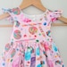 Two Sweet Birthday Dress, Candy Dress for Girls, Candy Dress Toddler ...